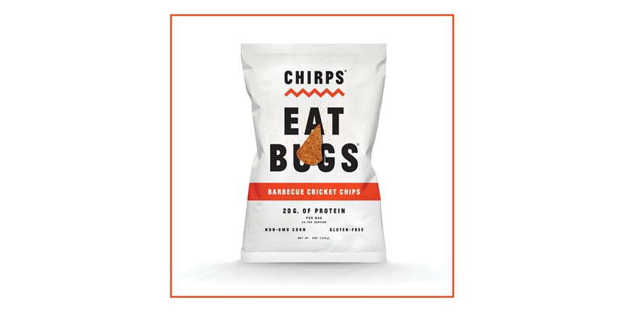 Chirps Cricket Protein Chips, 12 Count