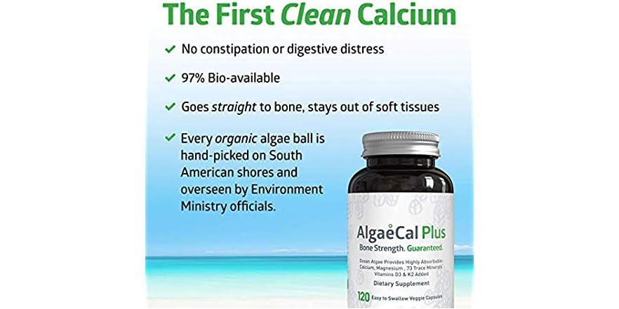 AlgaeCal Plus Plant-Based Calcium
