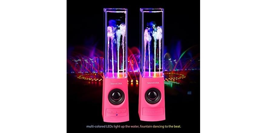 SoundSOUL Bluetooth Dancing Water Speakers