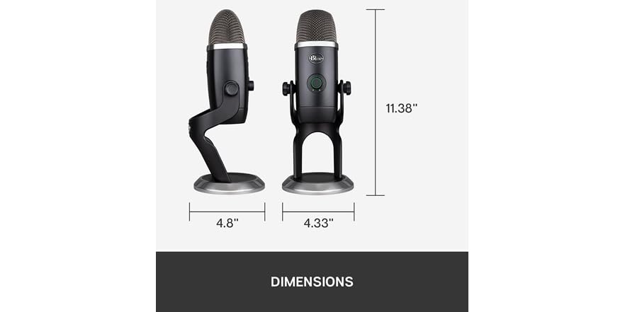 Logitech for Creators Blue Yeti X USB Microphone (Open Box)