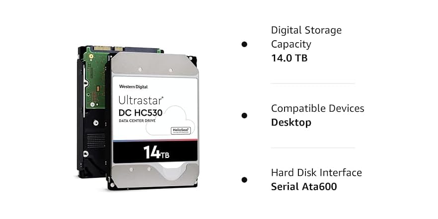 HGST WD Ultrastar DC HC530 14TB SATA 6