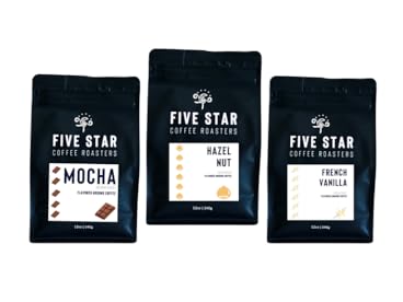 3Pk Five Star Coffee Roasters Flavored Coffee