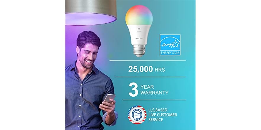 Sengled Smart LED Bulb, Multicolor 2-Pack