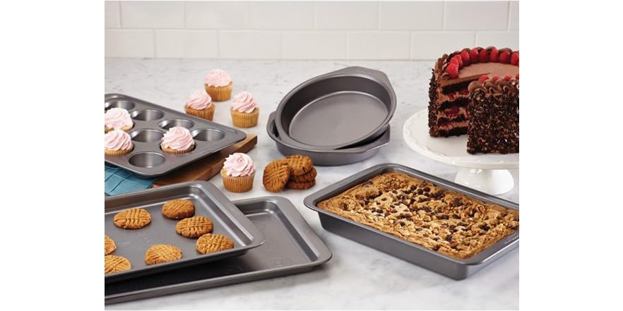Cake Boss 6-Piece Nonstick Bakeware Set