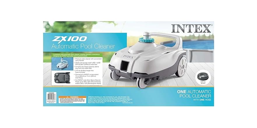 INTEX 28006E ZX100 Auto Pool Cleaner | I