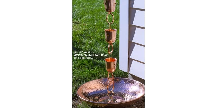 Good Directions Rain Chain Basin