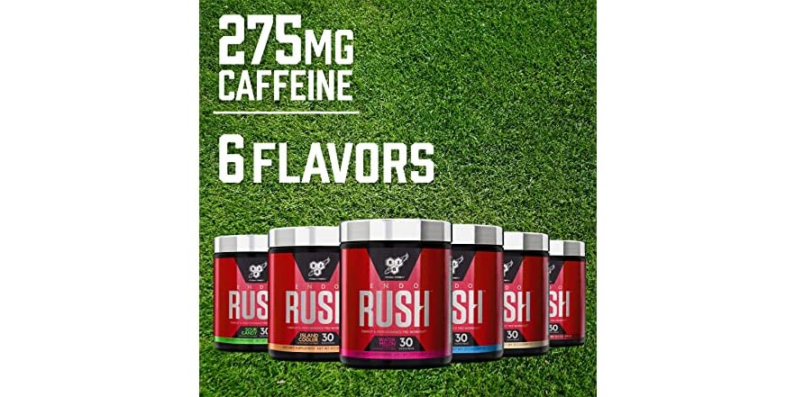 BSN Endorush Pre Workout Powder 30 Servings