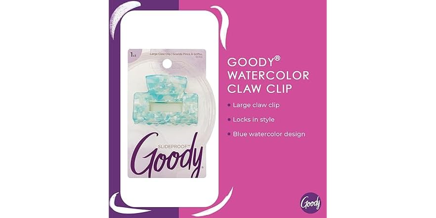 Goody Large Claw Clip, 1 Count