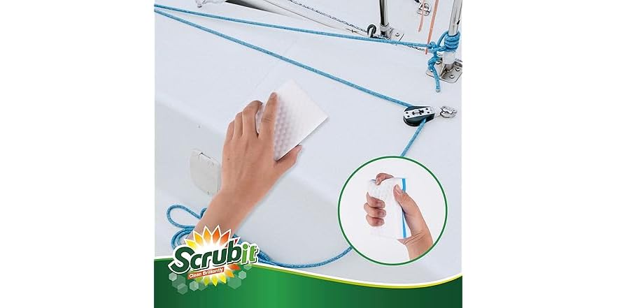 SCRUBIT 648 Boat Scuff Erasers - 3- Pack