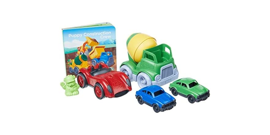 Green Toys Mini Vehicle Book Bundle