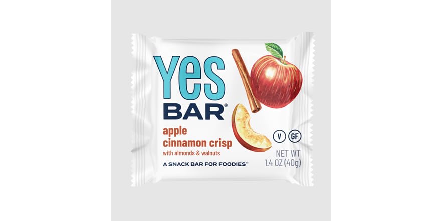 The Yes Bars Variety Pack #8, 18-Pack