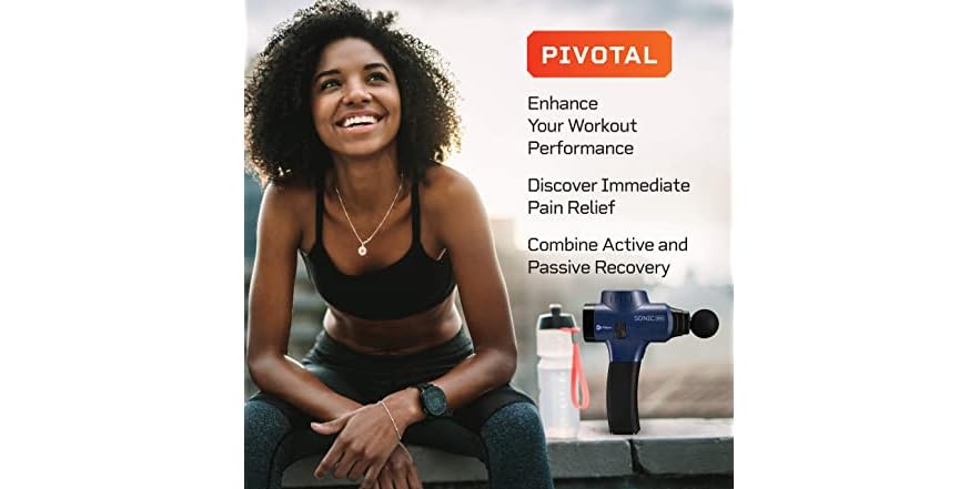 LifePro Sonic Pro Percussion Massage Gun