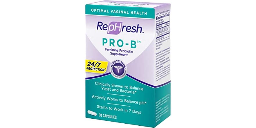 RepHresh Pro-B Probiotic Supplement, 30 ct