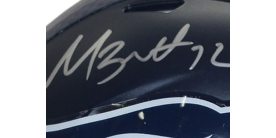 Michael Bennett Seahawks Signed SB