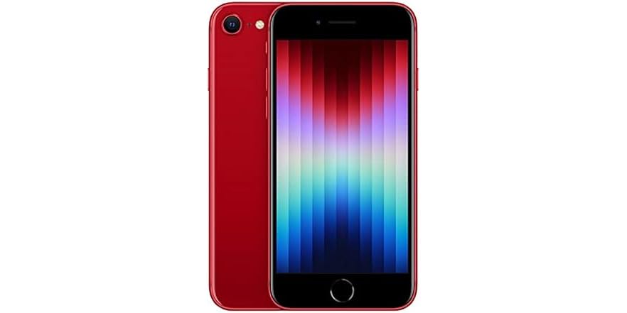 Apple IPHONE.SE.3-64GB-RED-U Apple iPhone SE 3 64GB Red Ful (Open Box)