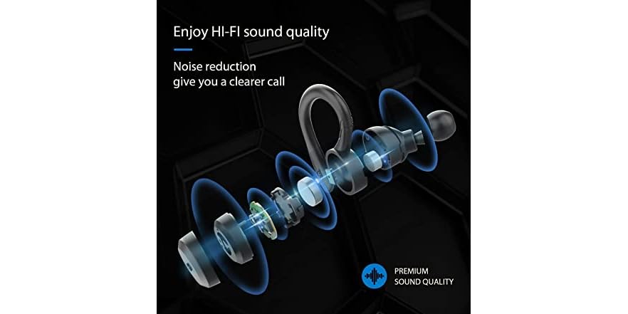 APEKX Bluetooth True Wireless Earbuds