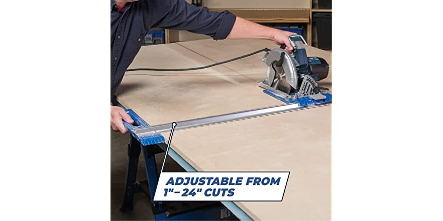 Kreg Kreg KMA2685 Rip-Cut Circular Saw Guide , Blue