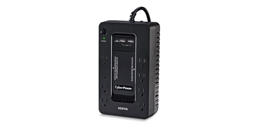CyberPower SX650U-R Battery Backup (Open Box)
