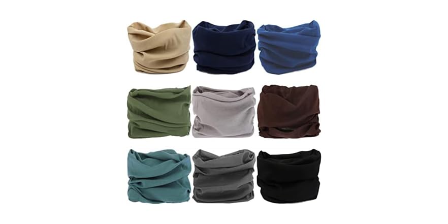 6 PC Multi-purpose Stretchable Headwear