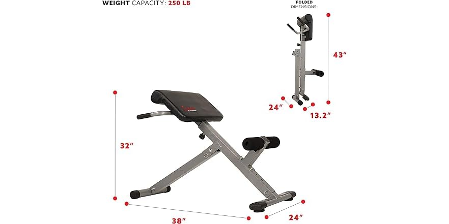 45-Degree Hyperextension Roman Chair