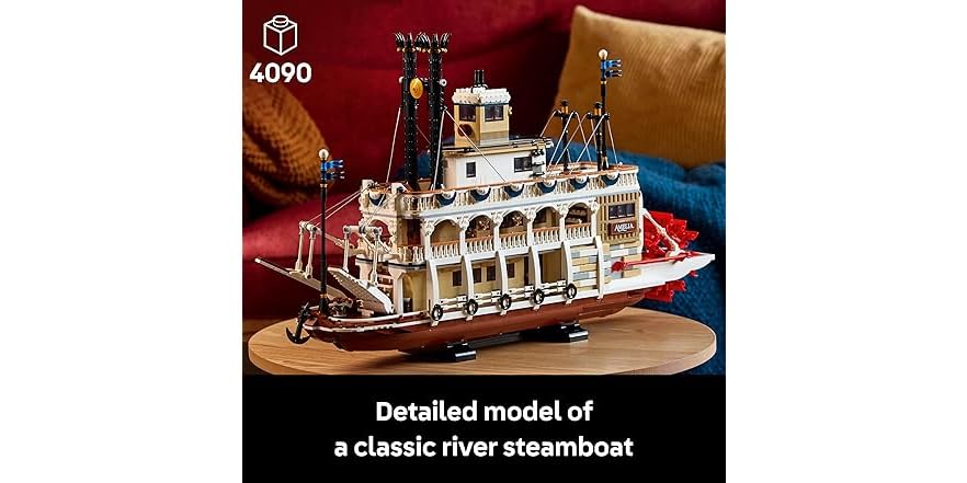 LEGO Ideas River Steamboat Building Set