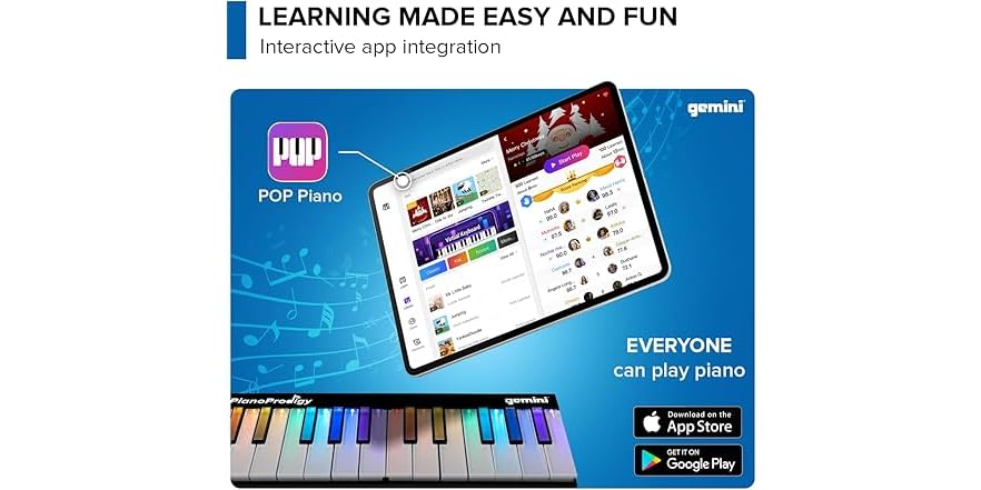 Gemini Sound GPP-101 PianoProdigy Keyboard