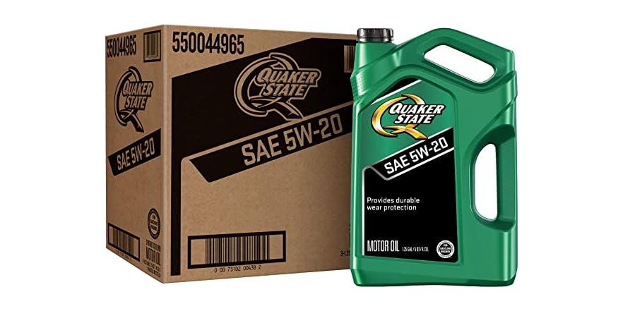 Quaker State Motor Oil, Synthetic Blend 5W-20