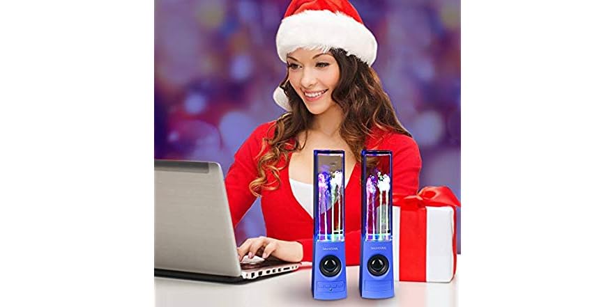 SoundSOUL Bluetooth Water Dancing Speakers - Pair