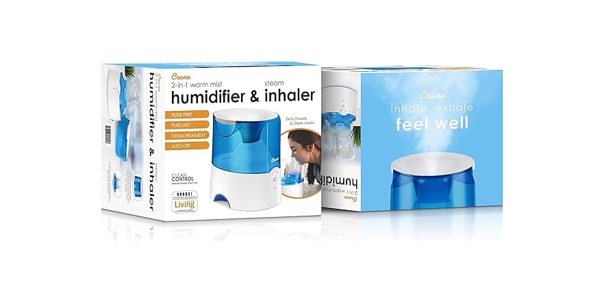 Crane Crane EE-5202 Inhaler & Warm Mist Humidifier