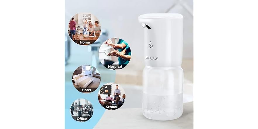 Secura Automatic Soap Dispenser 13.5oz / 400ml