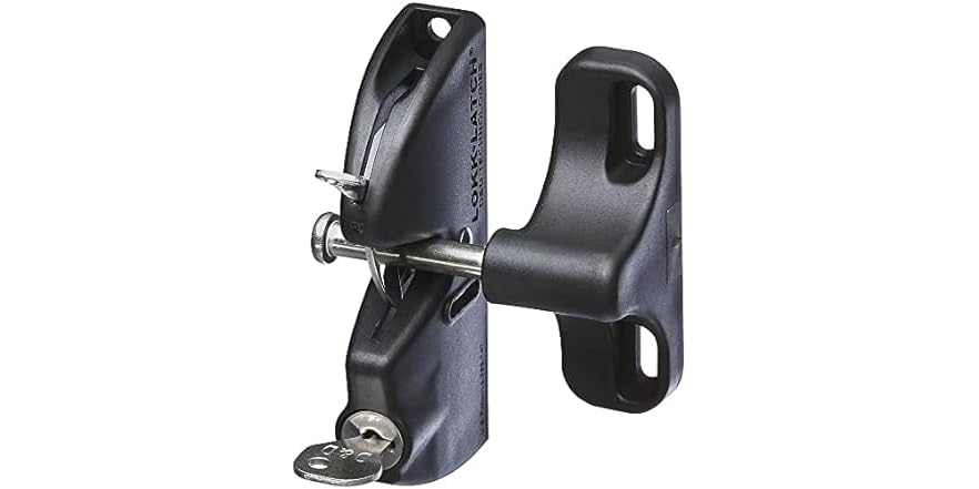 LokkLatch Automatic Keyed Gate Lock