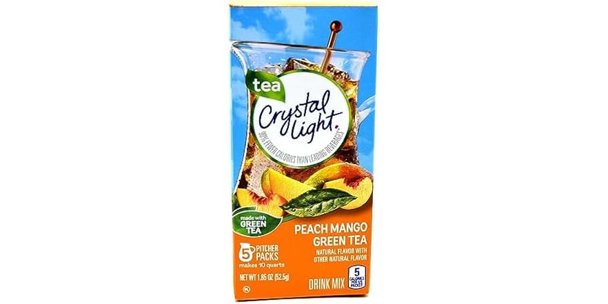 Crystal Light Peach Mango Tea, 3pk