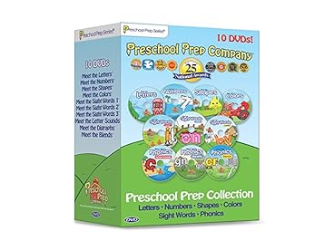 Preschool Prep Series Collection - 10 DVD Boxed Set