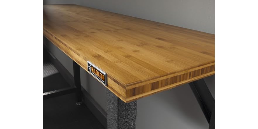 Gladiator 66.5-Inch Bamboo Modular Workbench
