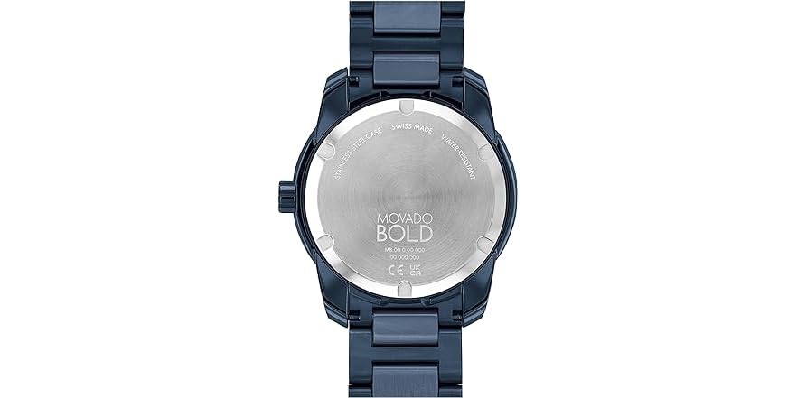 Movado Bold Verso Blue-Ion Mens Watch
