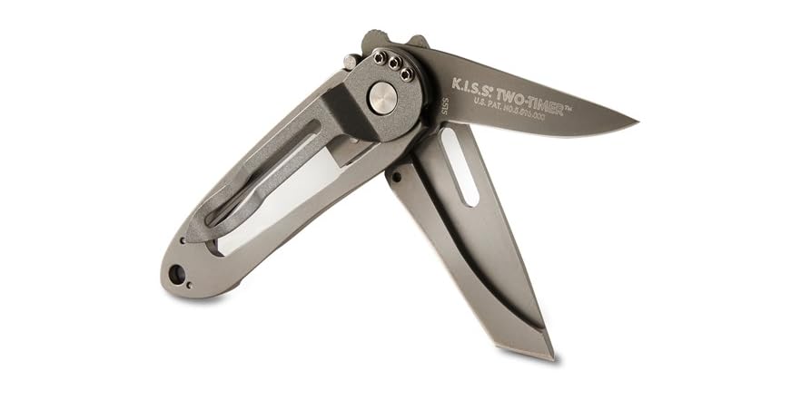 CRKT K.I.S.S. Two Timer 2-Bladed Knife