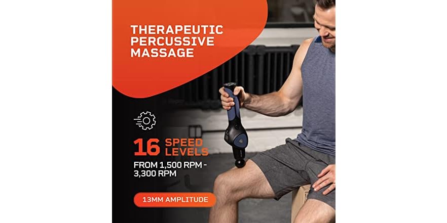 LifePro Sonic Flex Adjustable Massage Gun