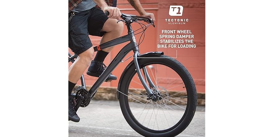 Mongoose Envoy Cargo Bike 26-Inch Wheels