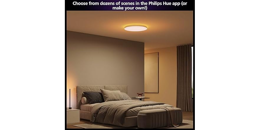 Philips Hue Datura Smart Ceiling Panel 2.49" x 22.60"