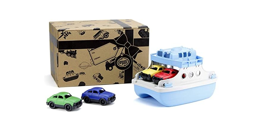 Green Toys 5-pc. Deluxe Ferry Boat Set