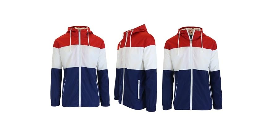 Men's Lightweight Windbreaker Jacket