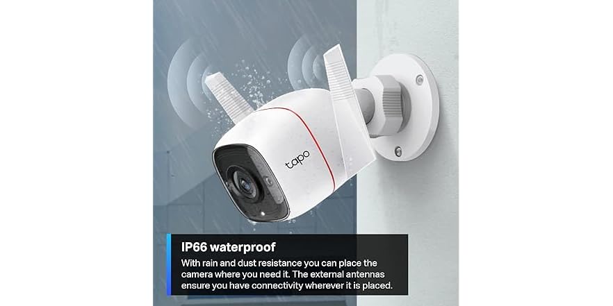 Tapo TP-Link 2K QHD Security Camera Outd