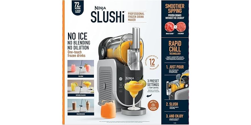 Ninja SLUSHi 72 oz Professional Frozen Drink Maker (Open Box)