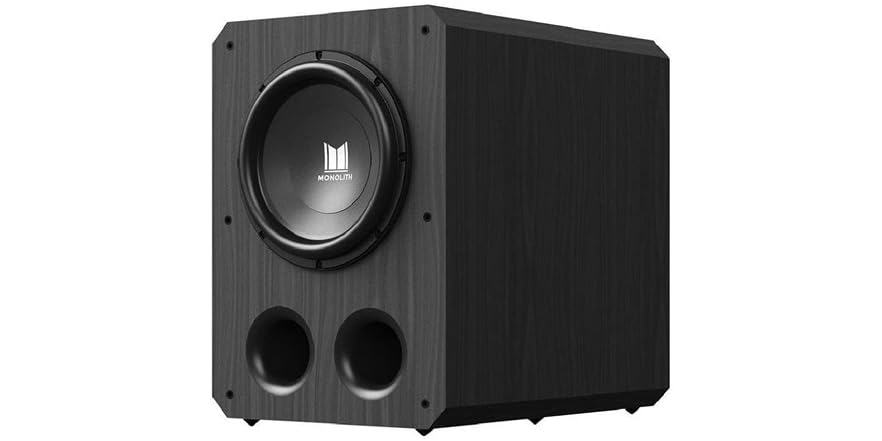 Monoprice Monolith 12in Powered Subwoofer w/500 Watt Amplifier