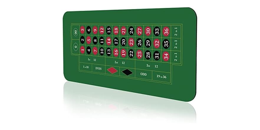 Roll Up Casino Poker Table Mat