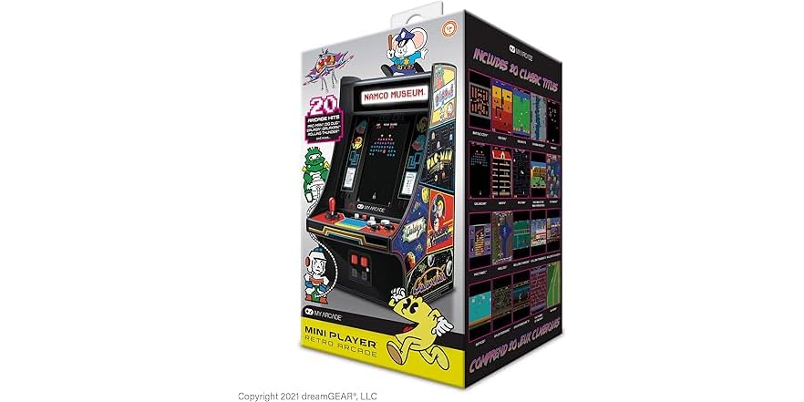 My Arcade Mini Player: 10" Tall Arcade Machine