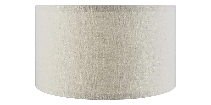 Aspen Creative 38871, Contemporary Design Drum Collapsible UNO Lamp Shade