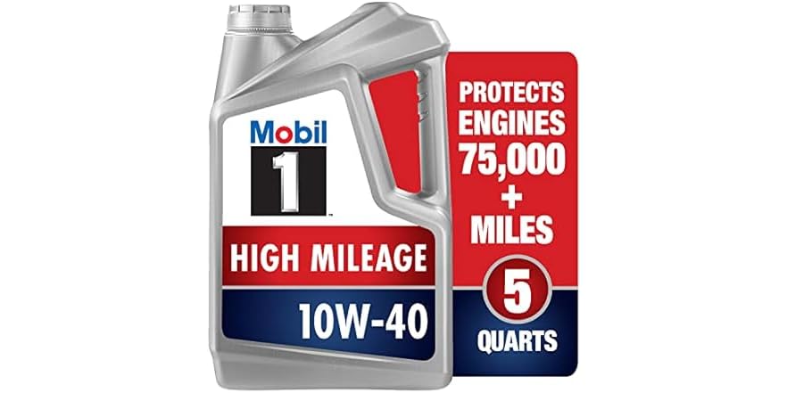 Mobil 1 Full Synthetic Motor Oil 10W-40, 5 Qt