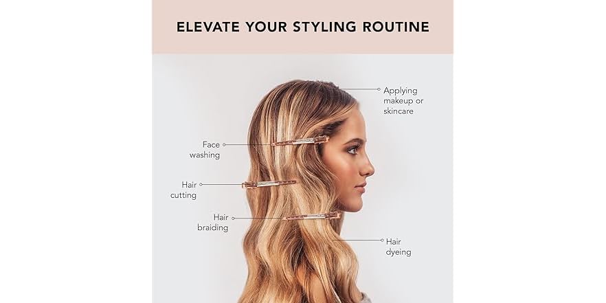 Kitsch Duck Billed Hair Clips for Styling