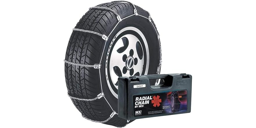 SCC SC1040 Radial Chain Cable Traction Tire Chain Set